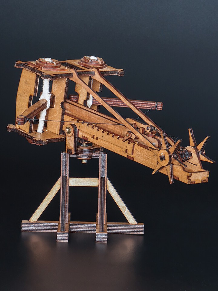 Roma Ballista Wooden Model Kit Wood Construction Kit 380*300*210mm | eBay