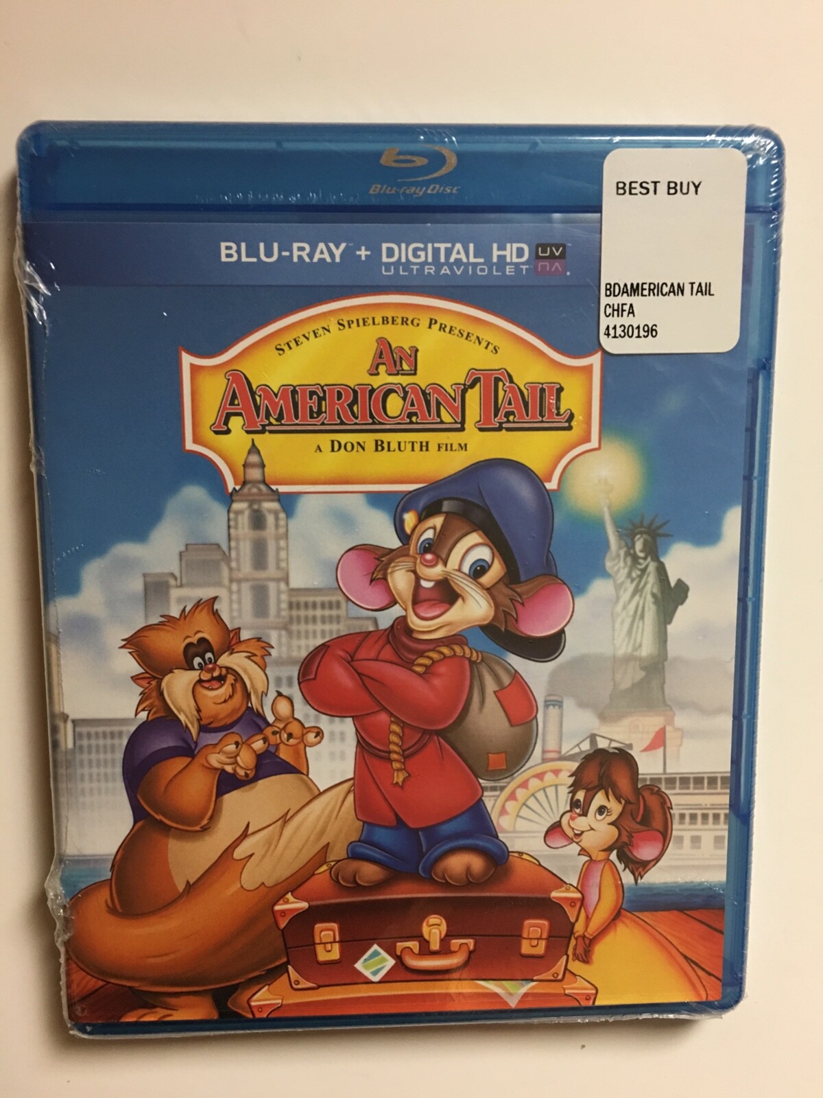 An American Tail (Blu-ray Disc, 2014, Includes Digital Copy UltraViolet ...
