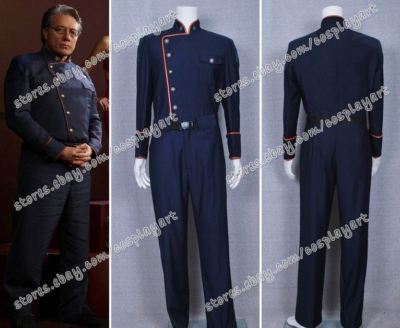 Battlestar Galactica TV Commander William Adama Uniform Costume Cosplay ...