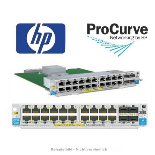 HP ProCurve J8705A 20-Port Gig-T 4-Port Mini-GBIC PoE zl Module | eBay UK
