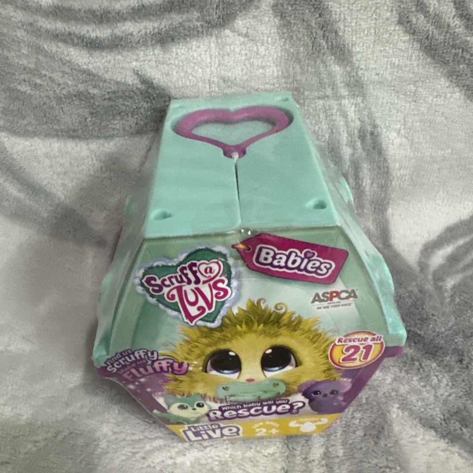 Little Live Pets Scruff A Luvs Babies Series 1 Mini Plush Surprise ...