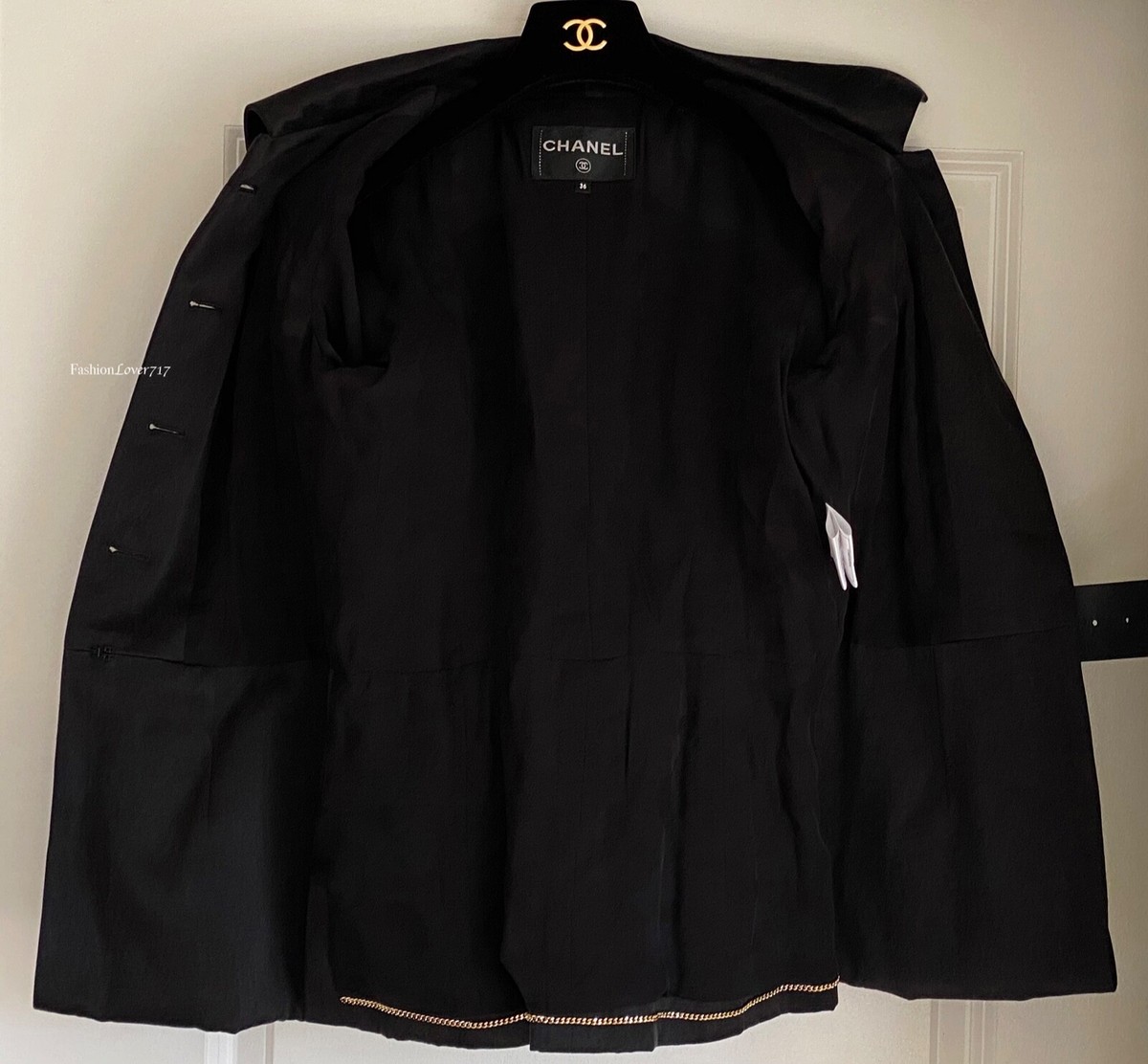 NEW $6900 CHANEL 19A NEW YORK EGYPT WASHED BLACK GOLD BELTED NEW $6900 CHANEL 19A NEW YORK EGYPT WASHED BLACK GOLD BELTED