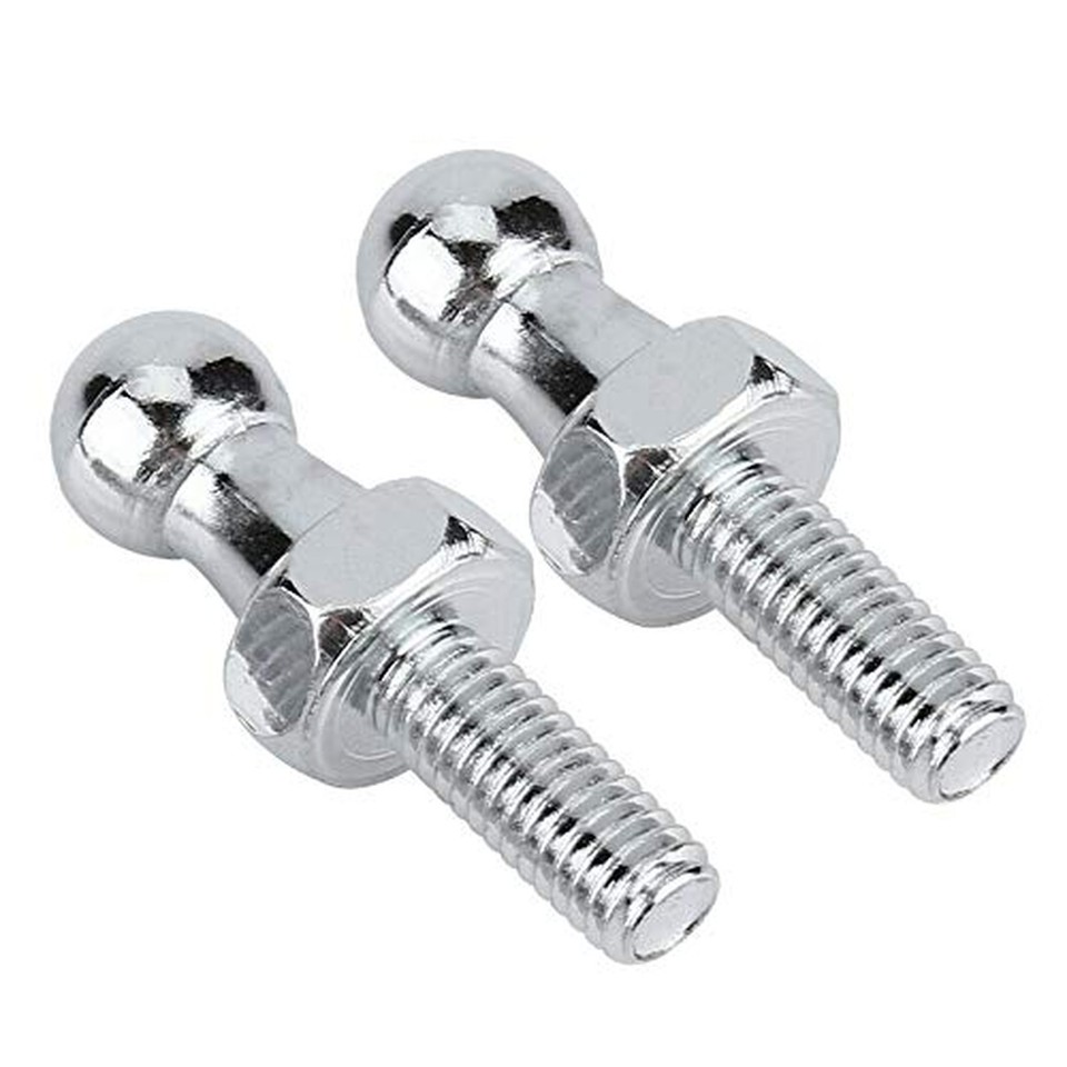 Qty 4 Ball Studs 10mm M6 Ball Studs with Hardware, 5/16-18 Thread x 4/7 ...