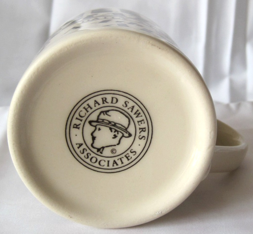 Faux Navy Rum Ration Mug Black & Cream. Excellent | eBay UK