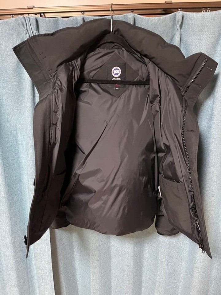 Canada Goose Russell Parka M Black Down Jacket Used Japan | eBay