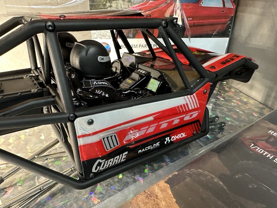 Axial Capra Nitto Currie Cage Chassis w/ Panels & Interior Links 1/10 ...