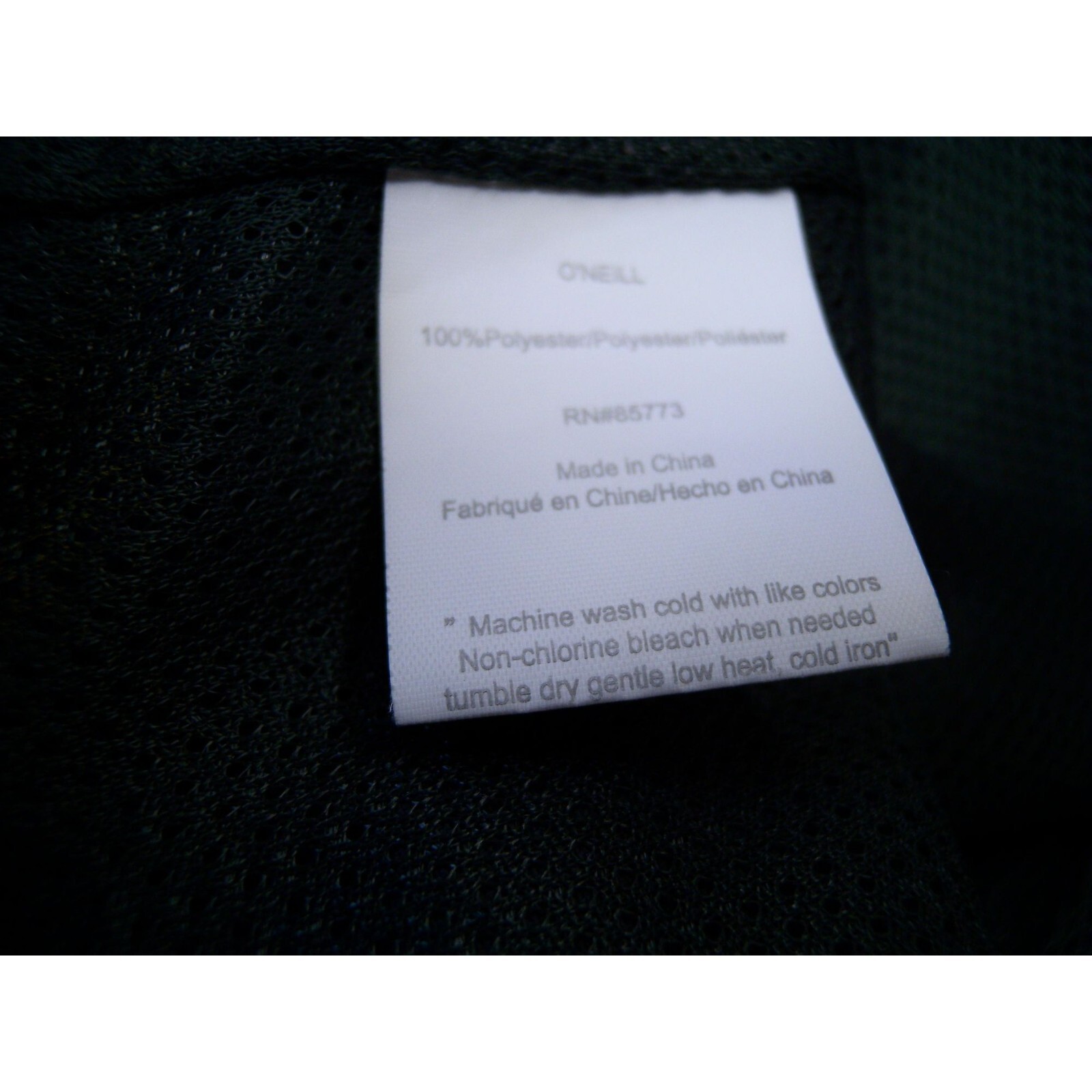 O'Neill Women's Hooded Jacket Zippered Lined Pockets Drawstring Dark Grey Size M | eBay