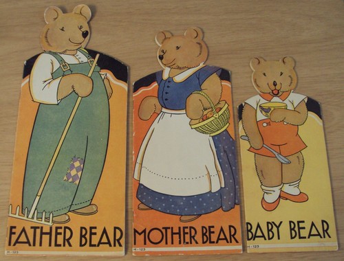 ORIGINAL 1932 RARE Set by Agnes York Durick~"ALL ABOUT Father Mother ...