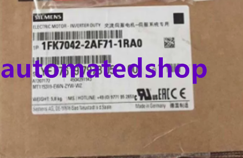 1FK7042-2AF71-1RA0 Siemens 1FK7 synchronous servo motor new fedex or ...