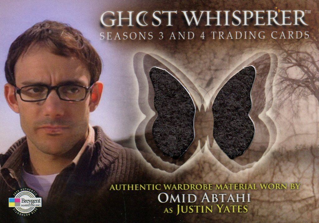 Ghost Whisperer Seasons 3 & 4 Omid Abtahi as Justin Yates Costume Card ...