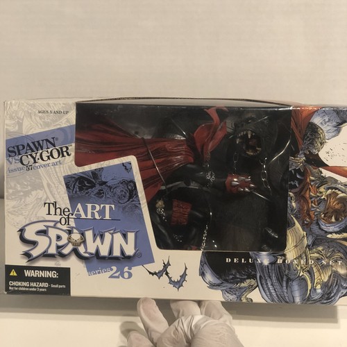 SPAWN VS CY-GOR Art Of Spawn Series 26 2004 Issue#57 Cover Art RARE DELUXE BOX | eBay
