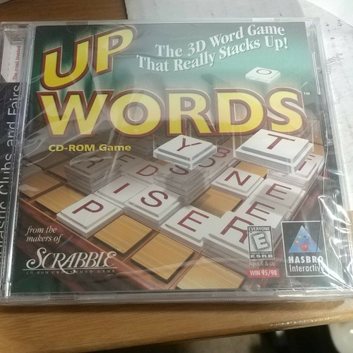 UP WORD-3D Word Game-Hasbro Interactive-PC CD ROM, Windows 95/98-new ...