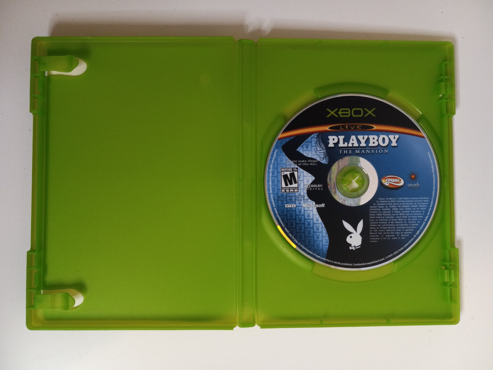 The Original Xbox Playboy: The Mansion (Microsoft Xbox, 2005) No Manual ...