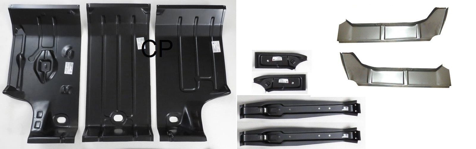 1964-65 GTO Lemans Trunk Floor Pan Kit Panel Brace Drop off Extension ...