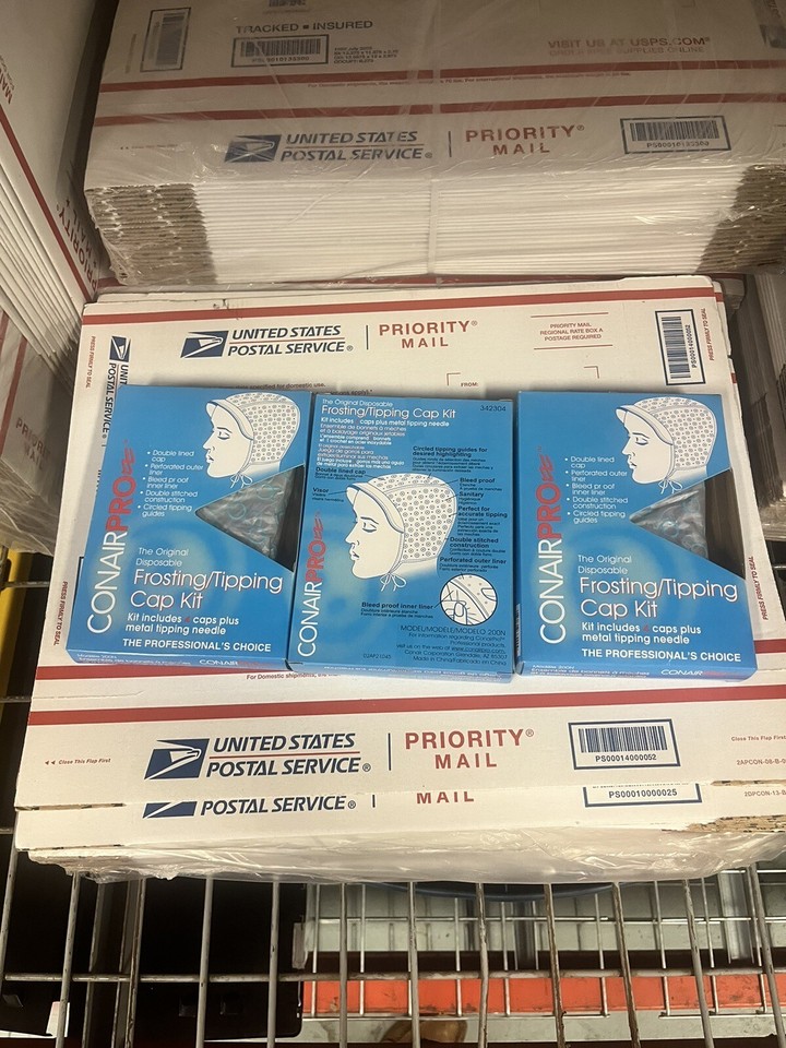 BL Conair Pro Frosting/Tipping Cap Kit - THREE PACK | eBay