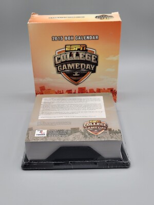 ESPN College Gameday 2015 Box Calendar Sealed | eBay