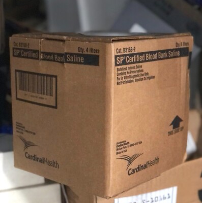 Cardinal Health B3158-2 - Certified Blood Bank Stabilized Isotonic ...