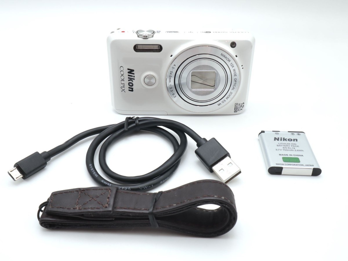 Nikon COOLPIX S6900 Digital Camera Glossy WH 12x Optical Nikon COOLPIX S6900 Digital Camera Glossy WH 12x Optical