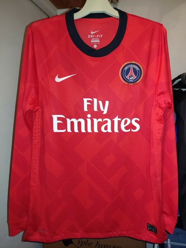 MAILLOT HOME PSG "40 ANS" PARIS SAINT-GERMAIN STOCK PRO 2010-2011 (ML-L ...