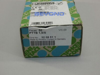 50PCS/Box FOR Phoenix double layer terminal PTTB 1,5/S 3208511 | eBay