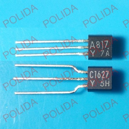 1pairs OR 2PCS TOSHIBA TO-92 2SA817-Y/2SC1627-Y 2SA817/2SC1627 A817 ...