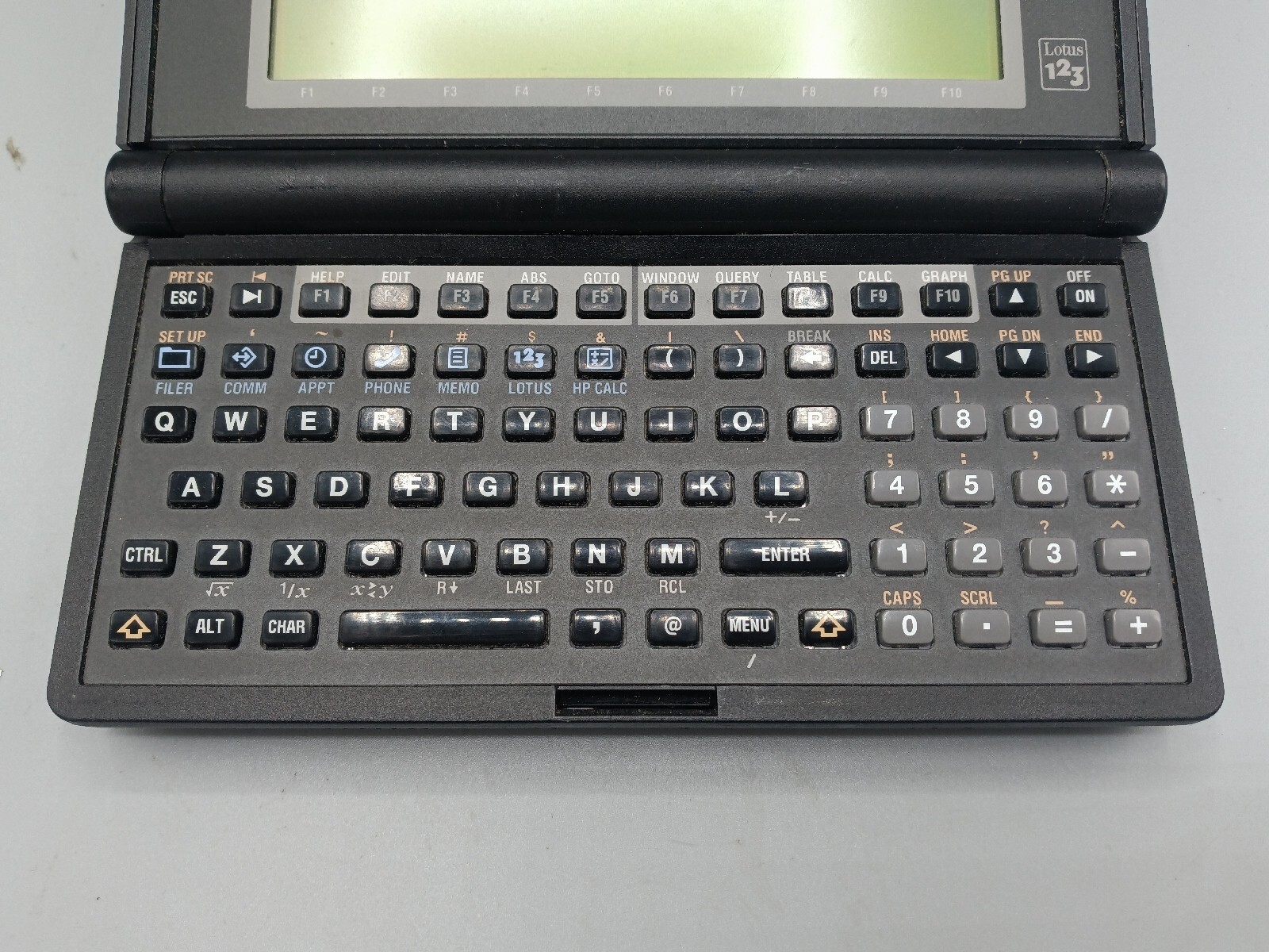Hewlett Packard HP 95LX Palmtop Handheld Computer MS-DOS Lotus 123 ...
