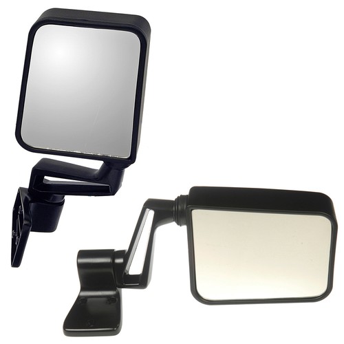 For Jeep Cherokee Comanche Wagoneer 1987 Dorman Side View Mirror Set ...