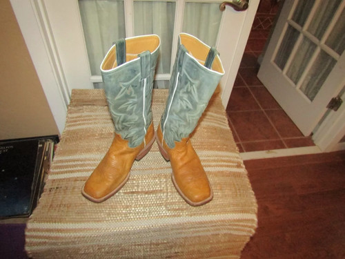 SALE* RC Custom Boots Handmade 15" Tall Stovepipe Buckaroo Cowboy ...