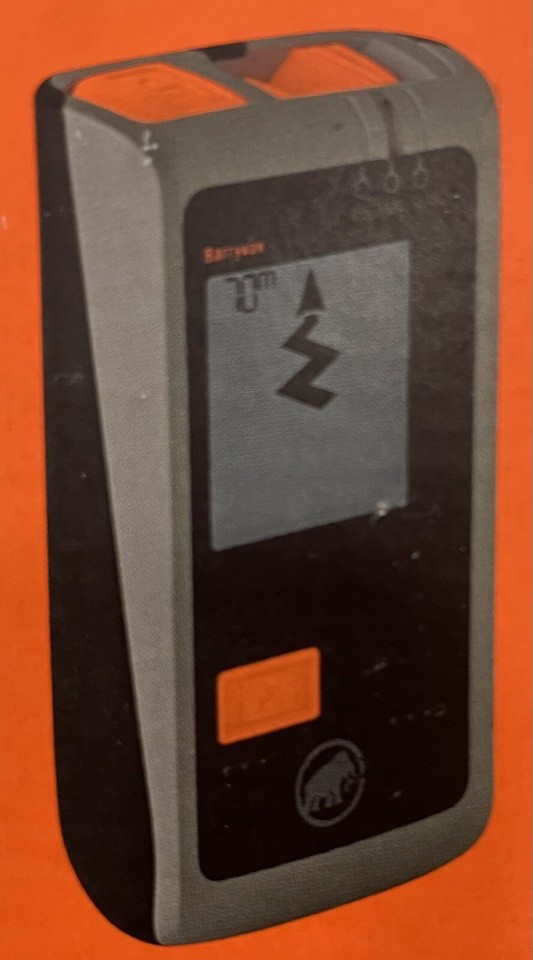 Mammut Barryvox Avalanche Beacon, Transceiver, Backcountry Skiing ...