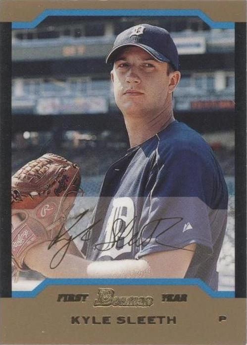 2004 Bowman - First Year Kyle Sleeth #210 Gold (RC) for sale online | eBay