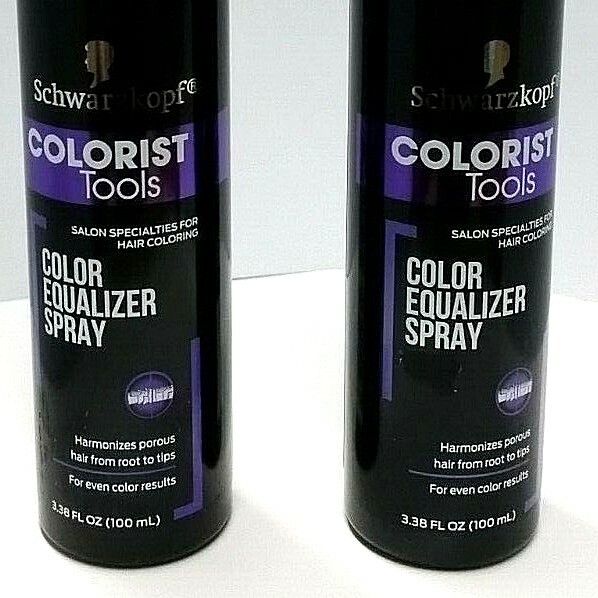 2x Schwarzkopf Colorist Tools Color Equalizer Hair Spray Even Color ...