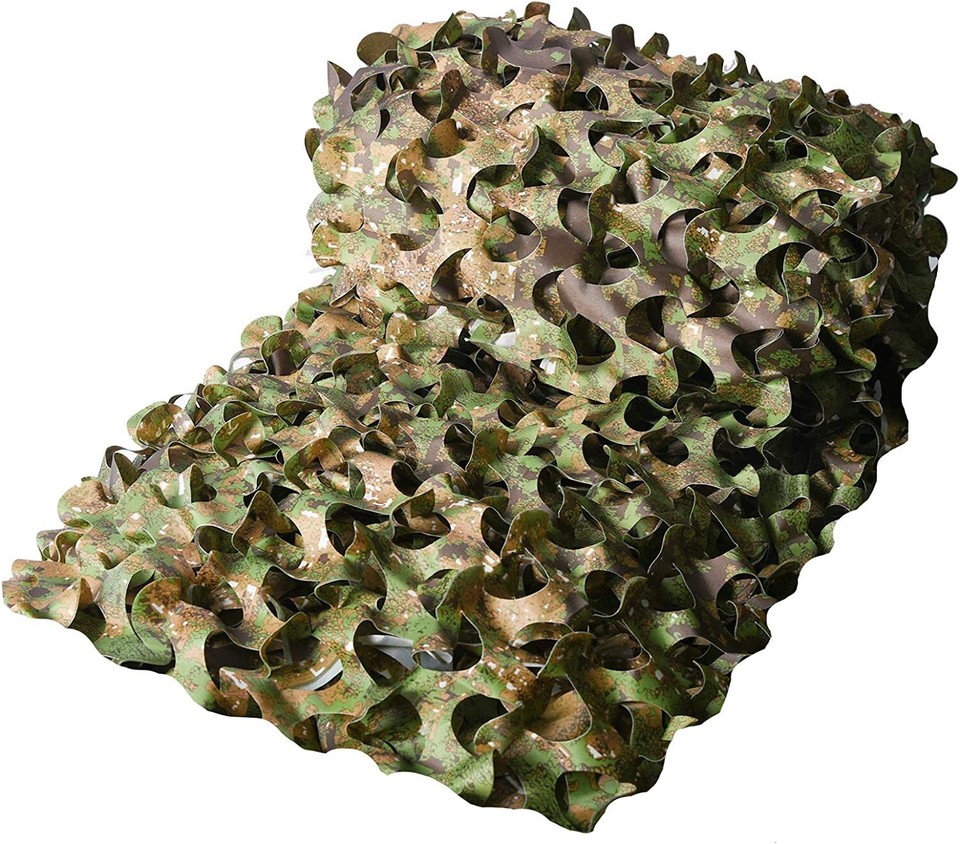Camouflage Mesh Net Bulk Roll Camo Netting Blinds for Camping Shooting ...