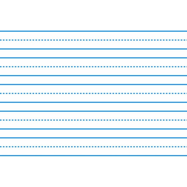 School Smart Sulphite Skip a Line Paper - 10 1/2 X 8 Inches - Ream of ...