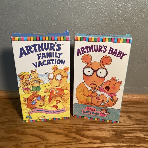 Arthurs Family Vacation & Arthur’s Baby (VHS 1999) RARE CULT HTF ...