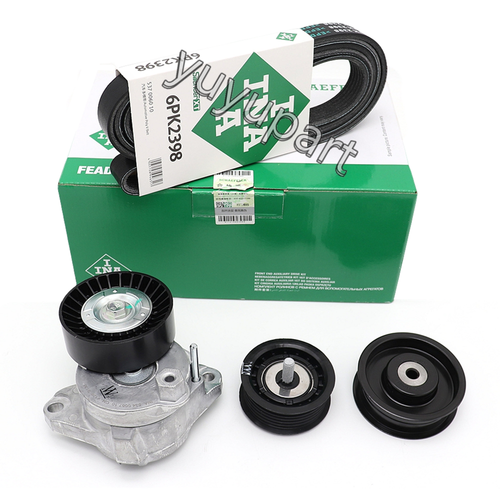 OEM INA Tensioner Belt Kit Serpentine For Mercedes GLK350 E350 E550 ...