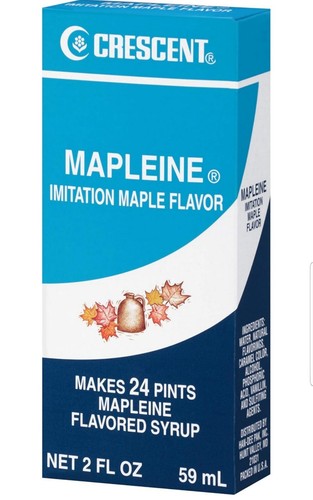 Mapleine Imitation Maple Flavoring 2oz Bottle (Pack of 4) Ships Fast In ...