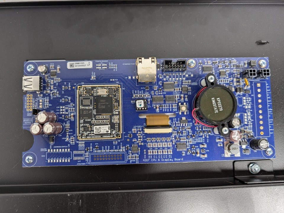 Simplex 4007-9101 4007ES Hybrid Fire Alarm Control CPU & Display Board ...