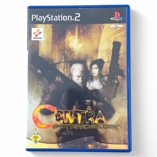 Contra: Shattered Soldier (Konami, Sony PlayStation 2, PS2, 2003) mit ...