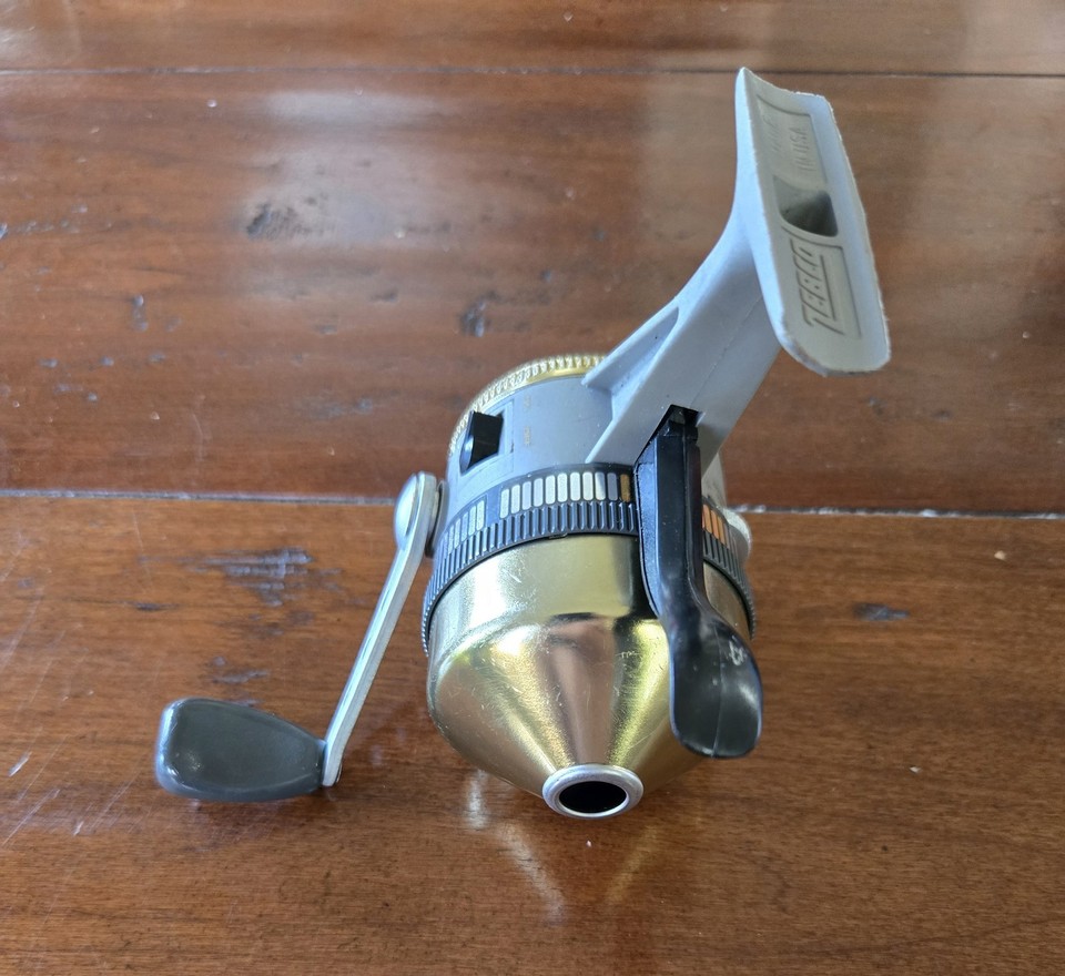 Vintage Zebco 44 Classic Gold Trigger Spincast Reel | eBay