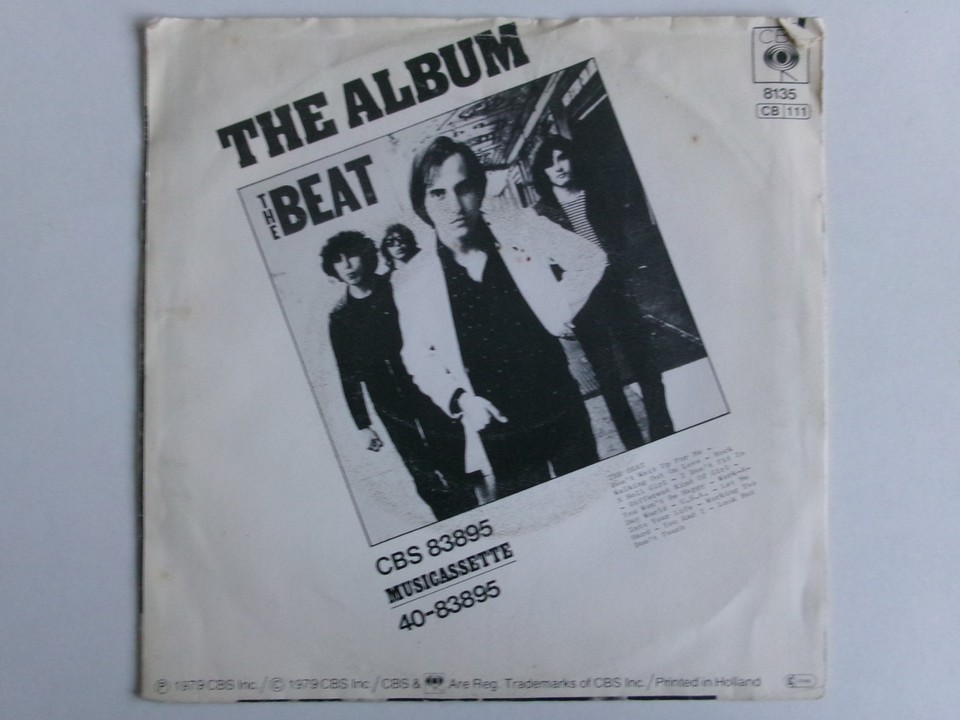 PAUL COLLINS BEAT DON'T WAIT UP FOR ME CBS 8135 POWER POP NETHERLANDS ...