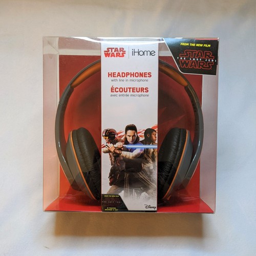 Star Wars iHome Headphones with Microphone New Kid Safe | eBay