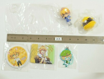 Uta no Prince sama Natsuki Shinomiya Keychain Pin button Mini figure ...
