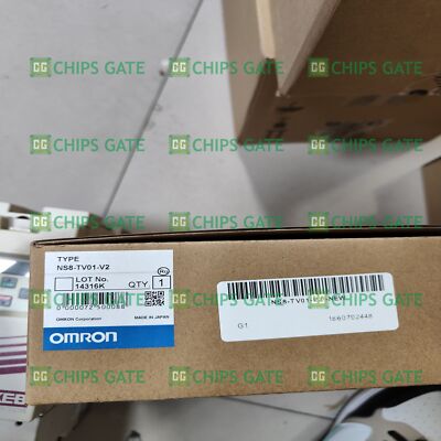 NEW NS8-TV01-V2 INTERACTIVE DISPLAY IVORY PROGRAMMABLE TERMINAL OMRON ...