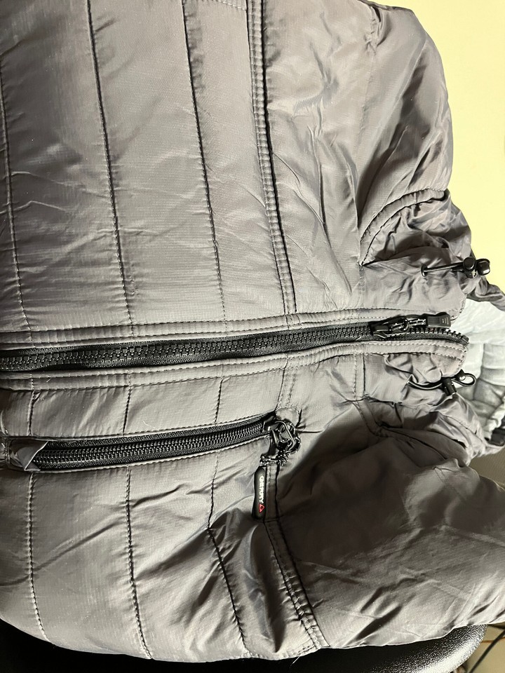 Gerry Men's Insulated Quilted Hooded Puffer Jacket, Olive, Black, Gray ...