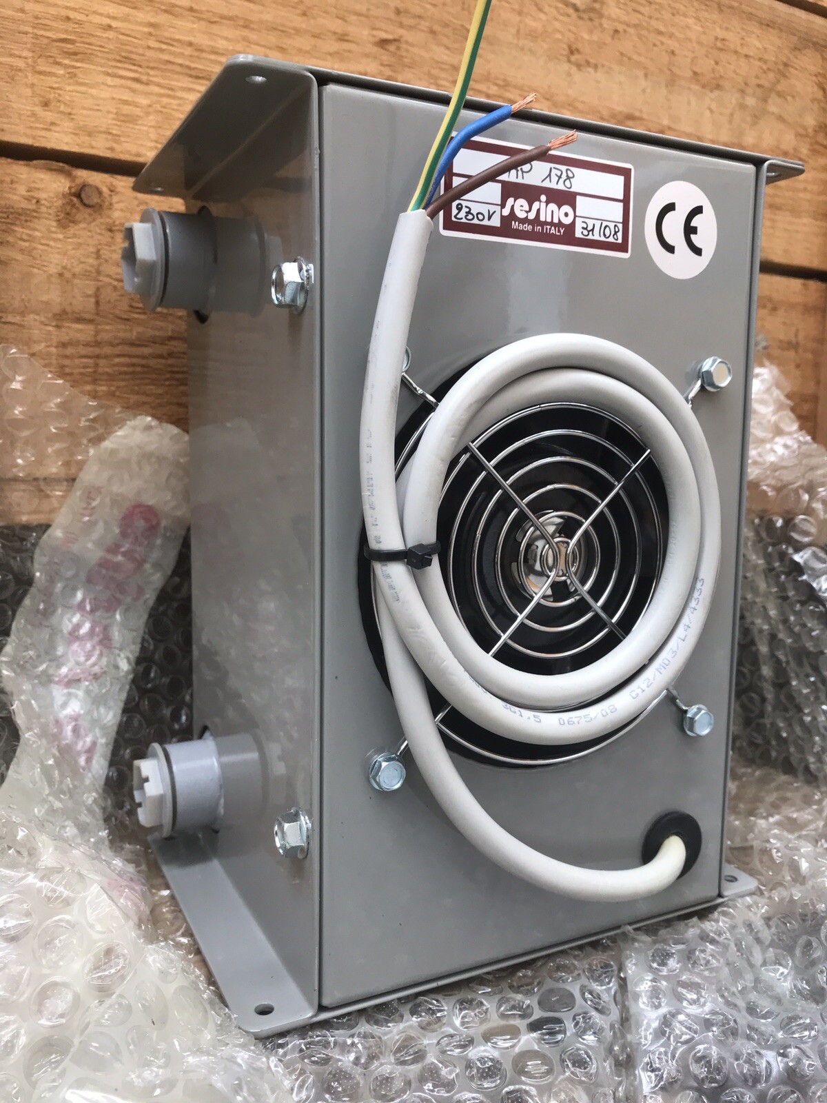 SESINO AP178 Heat Exchanger 230V Sesino Air Oil Hydraulic Oil Cooler ...