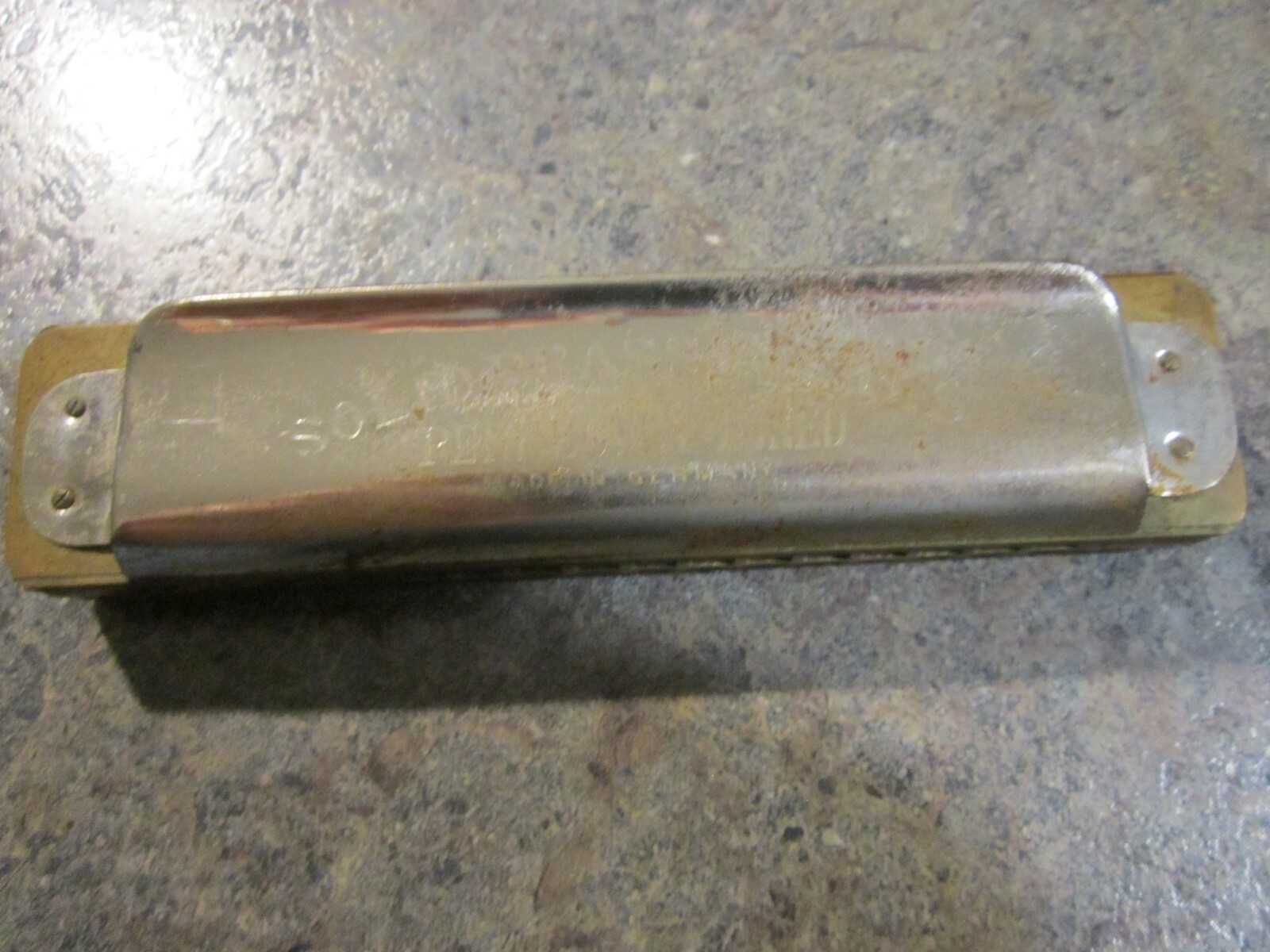 Vintage RAUNER Marimba Tremolo Tuning Harmonica Key C Made In Germany ...
