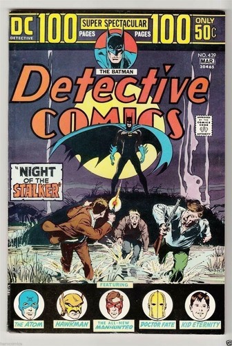 BATMAN Detective Comics #439 DC BRONZE Age Walt SIMONSON MANHUNTER DC ...