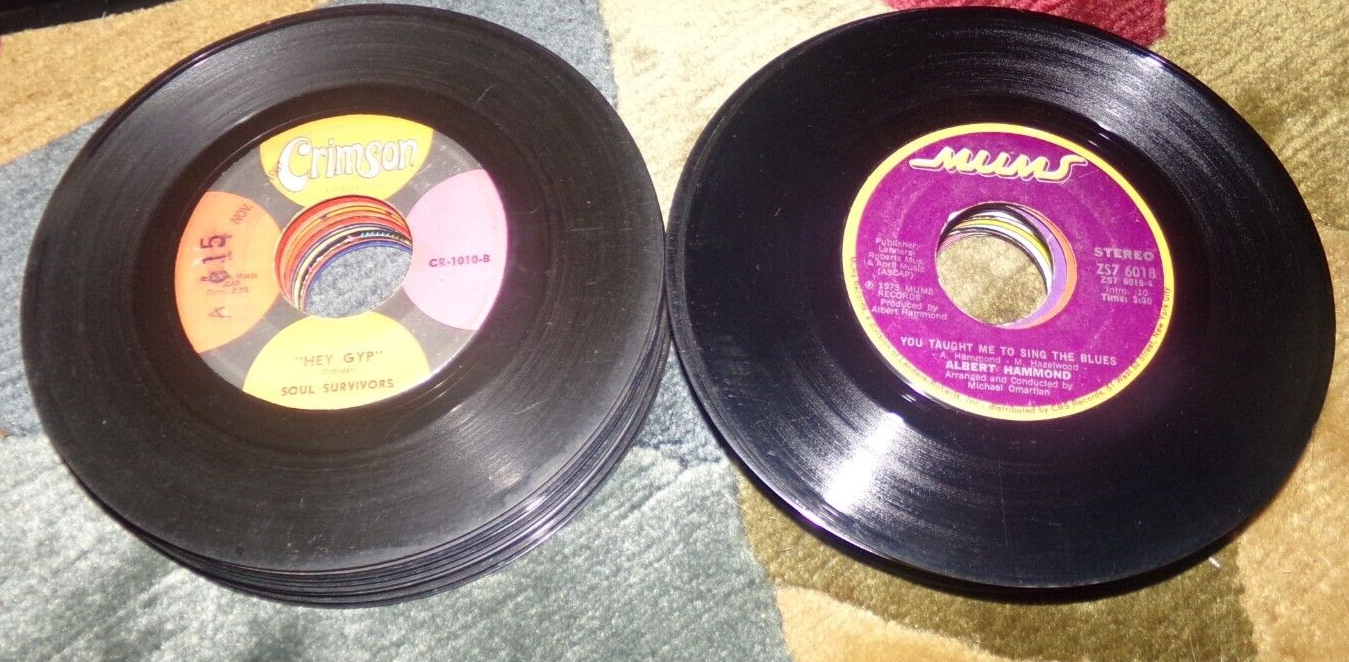 Lot of 25/ 45 rpm Mixed Soul Records | eBay
