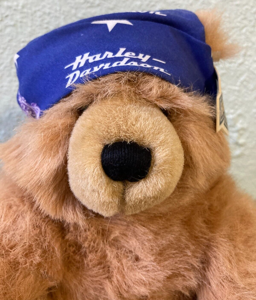 Vintage 2000 Harley Davidson Bear Official Licensed Product Plush w ...