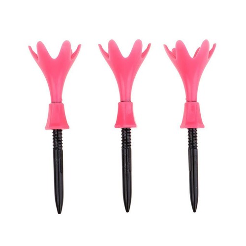 3Pcs Portable Plastic Rotatable Golf Tees Adjustable Height Golf ...